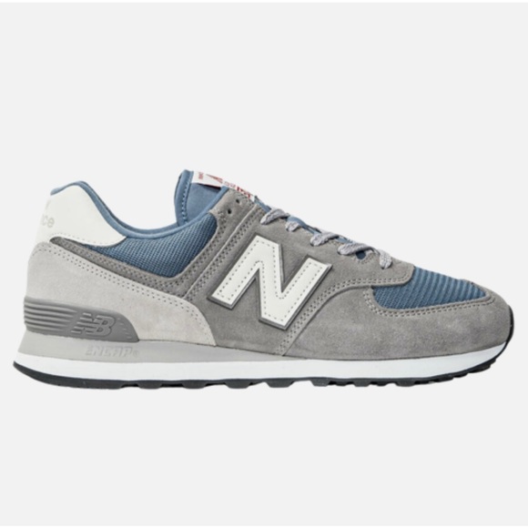 New Balance | Shoes | New Balance 574 Grey Blue Mens Lifestyle Athletic ...